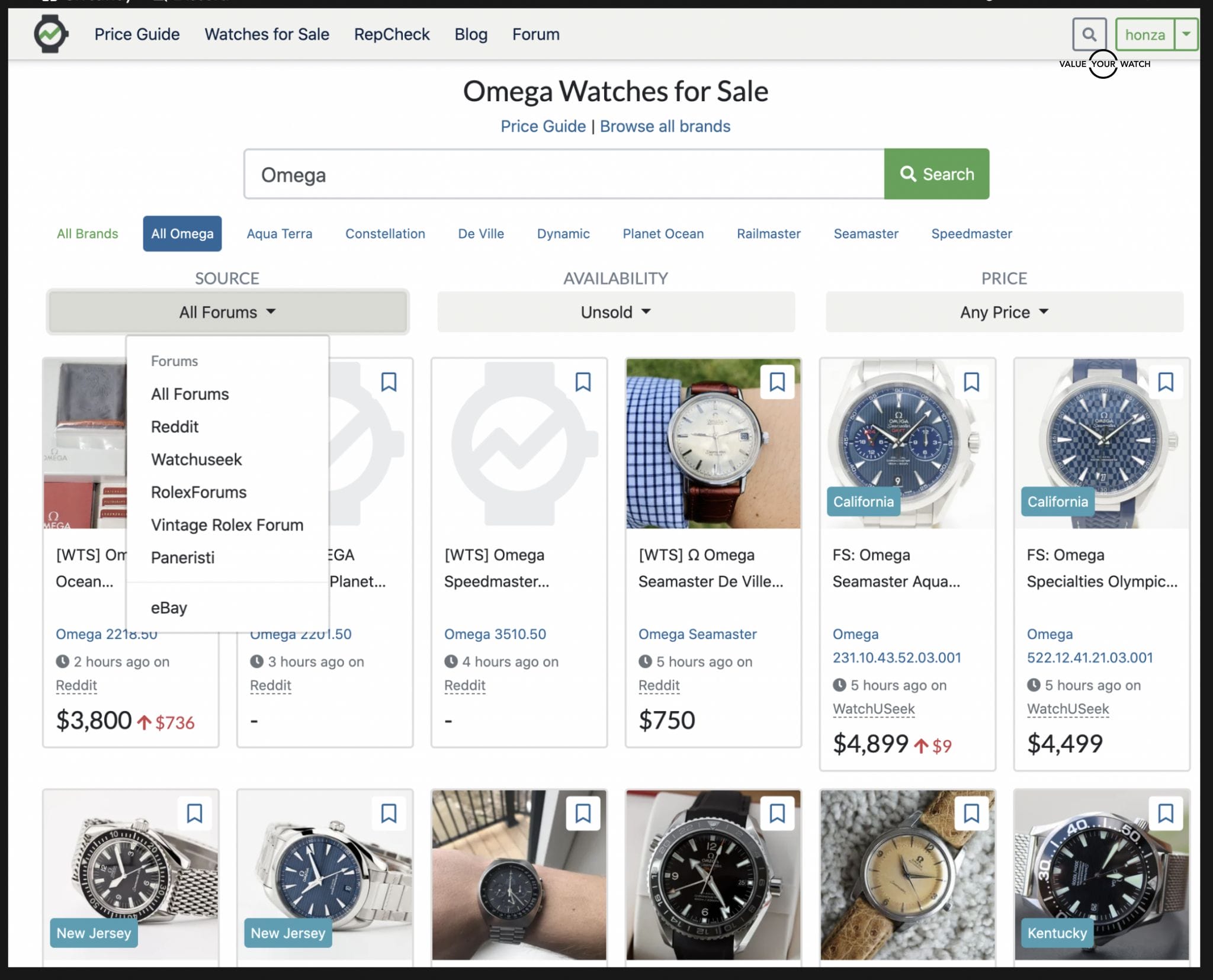 WatchCharts The Best Place to Find Watches For Sale | Value Your Watch