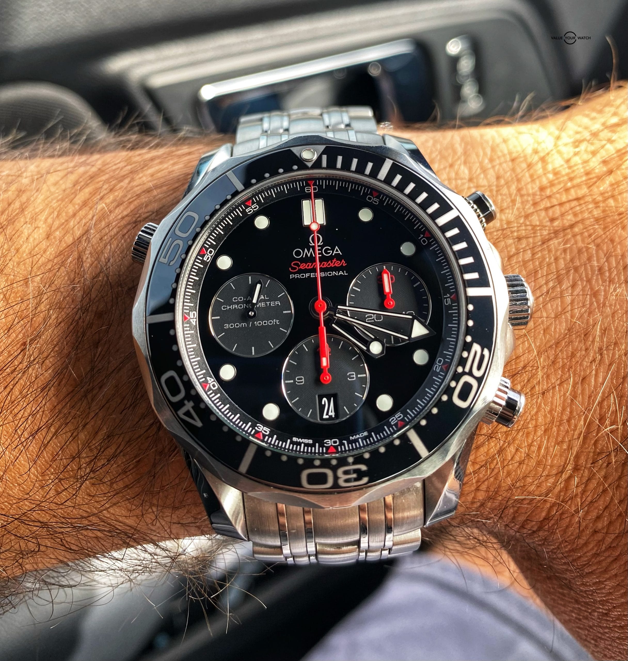Omega Seamaster Diver 300m Chronograph 44mm | Value Your Watch