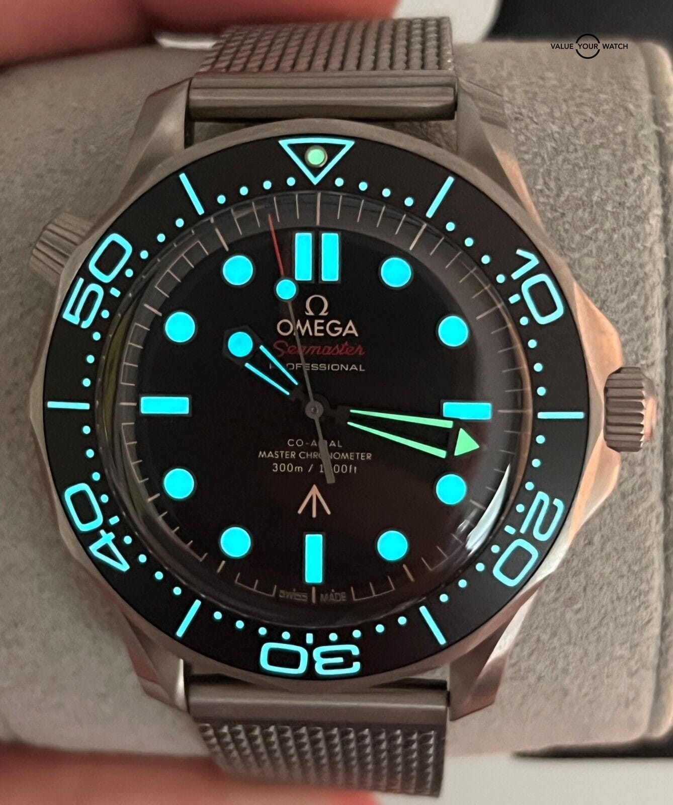 Omega Seamaster Diver 300M 007 No Time To Die BOXES/PAPERS/MINT ...