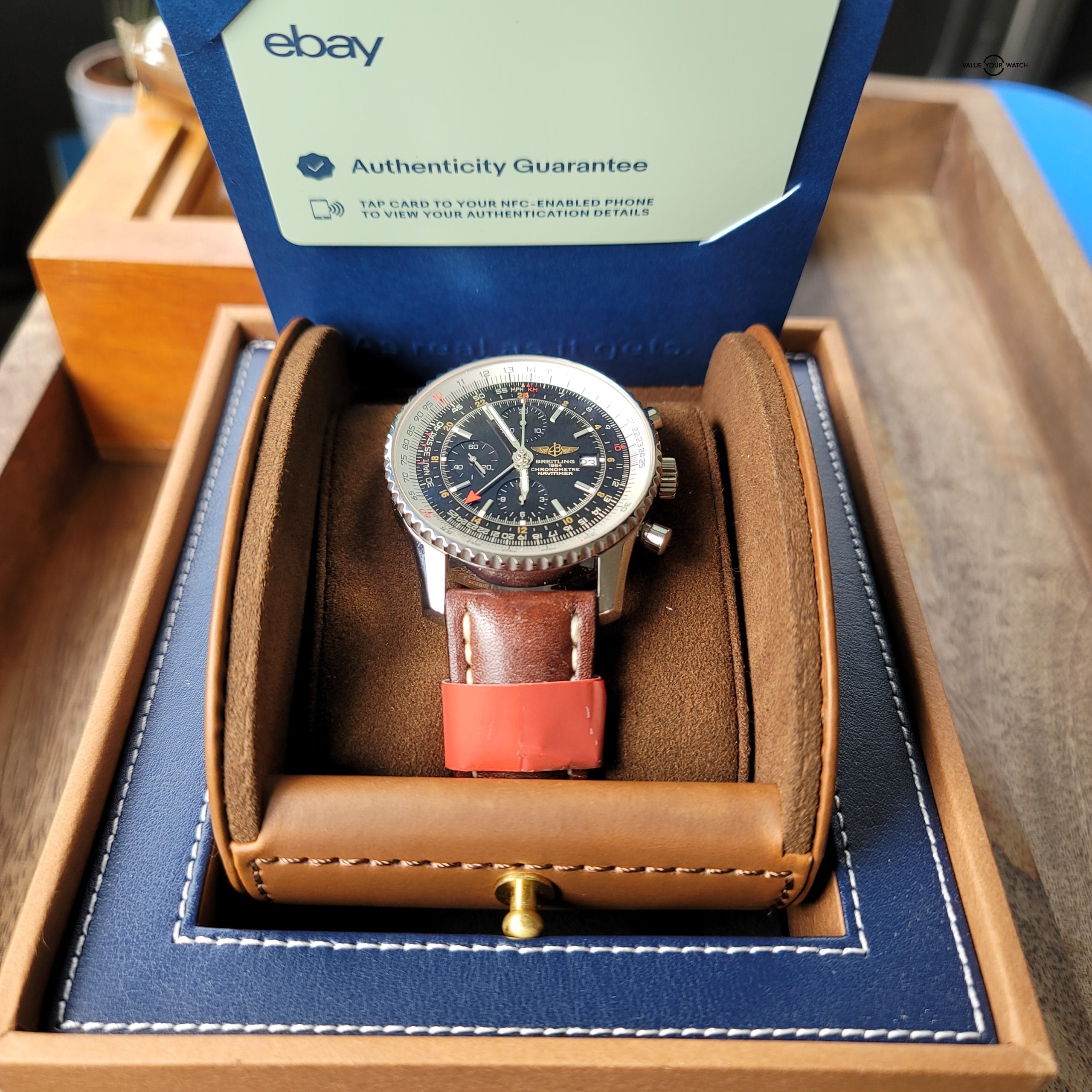 Breitling Navitimer World On Wrist