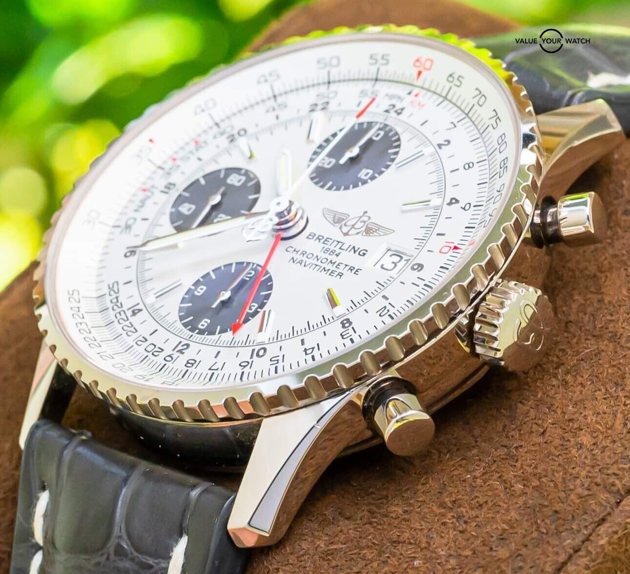 Breitling Navitimer World White