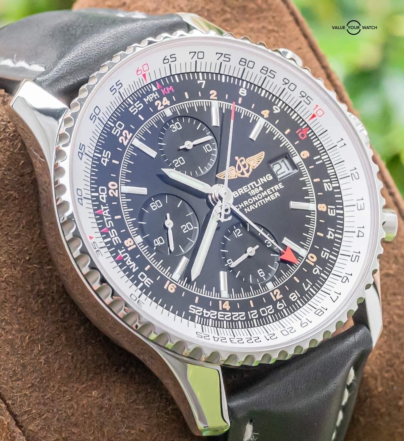 Breitling Navitimer World Blue