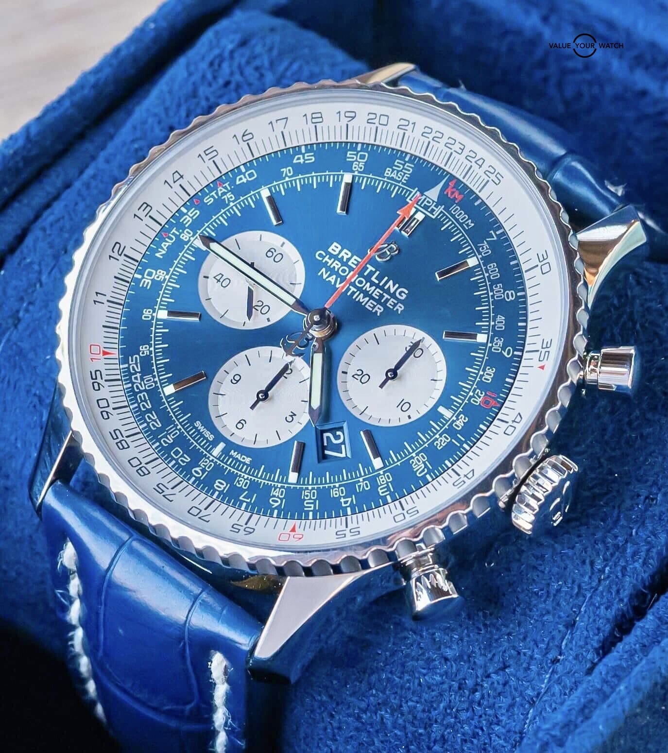 Breitling Navitimer Blue