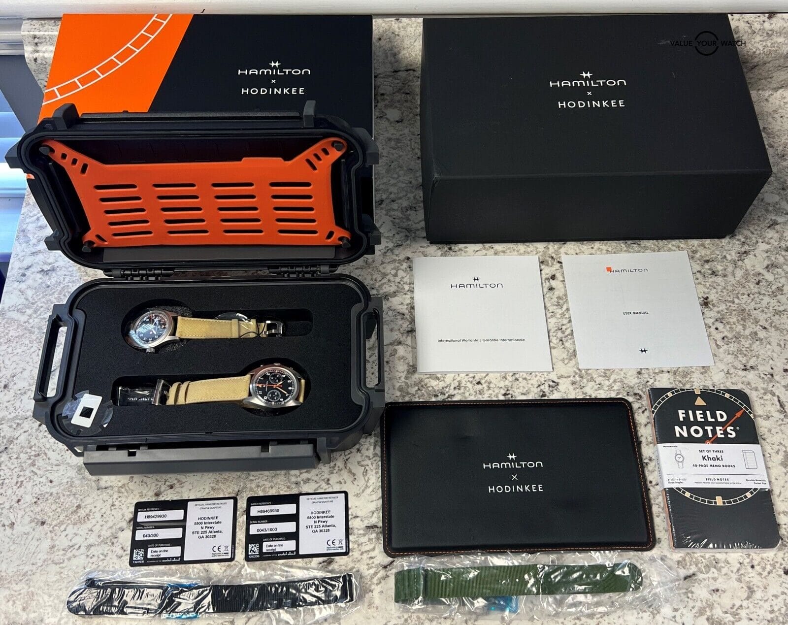 HAMILTON Khaki Collector’s Set Limited Edition For HODINKEE! | Value ...