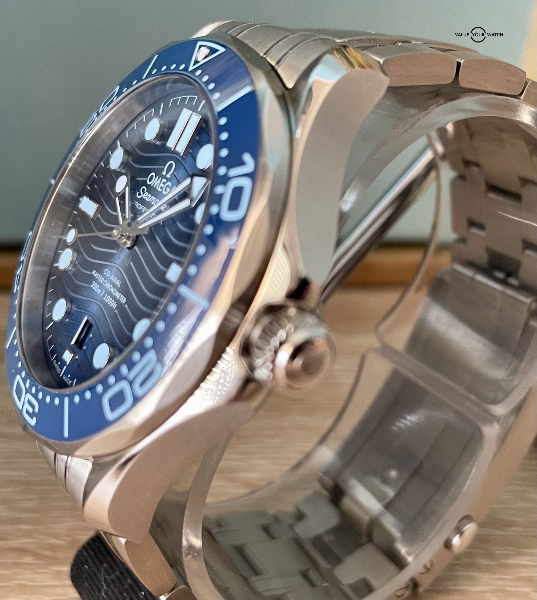 Omega Seamaster Diver 300m 42mm "Summer Blue" 210.30.42.20.03.003 ...