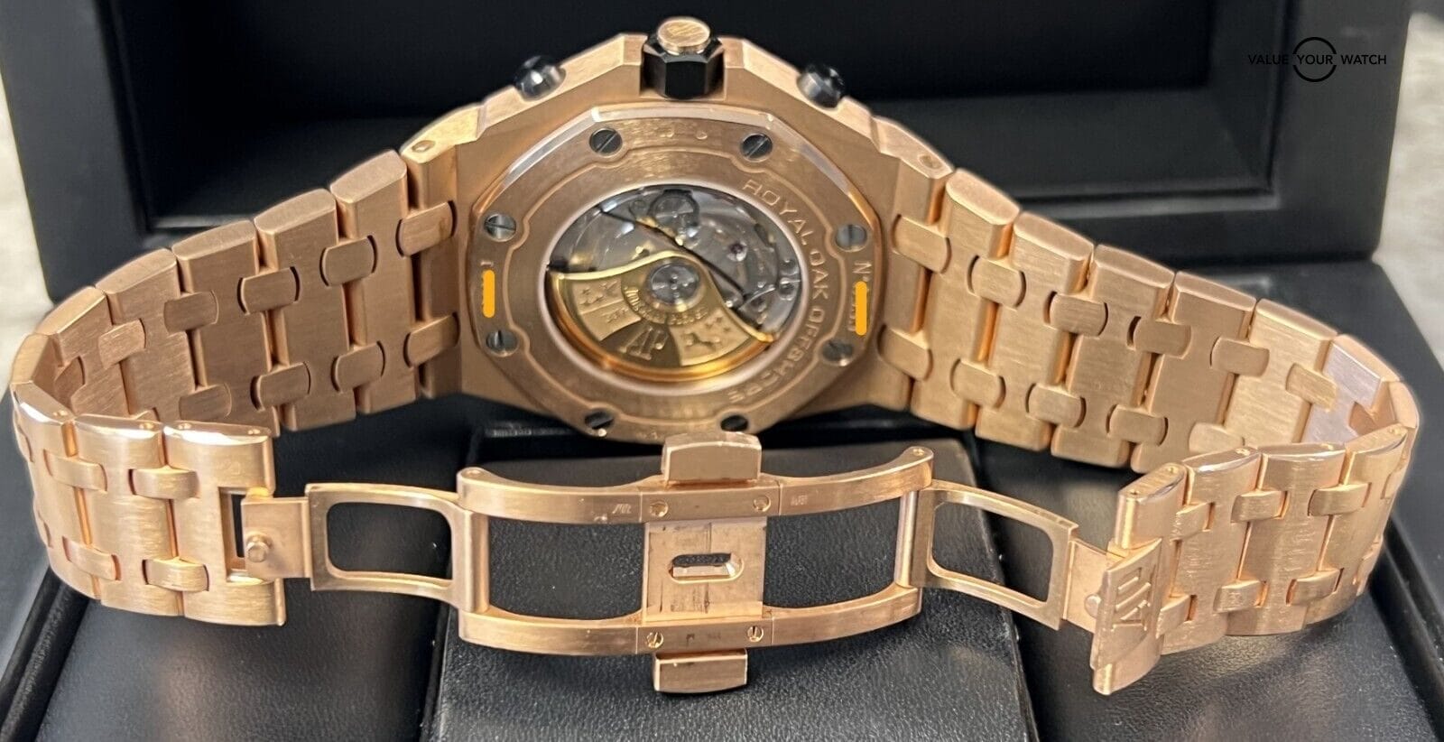 Audemars Piguet Royal Oak Offshore 18K Rose Gold 42mm Brick 26470OR ...
