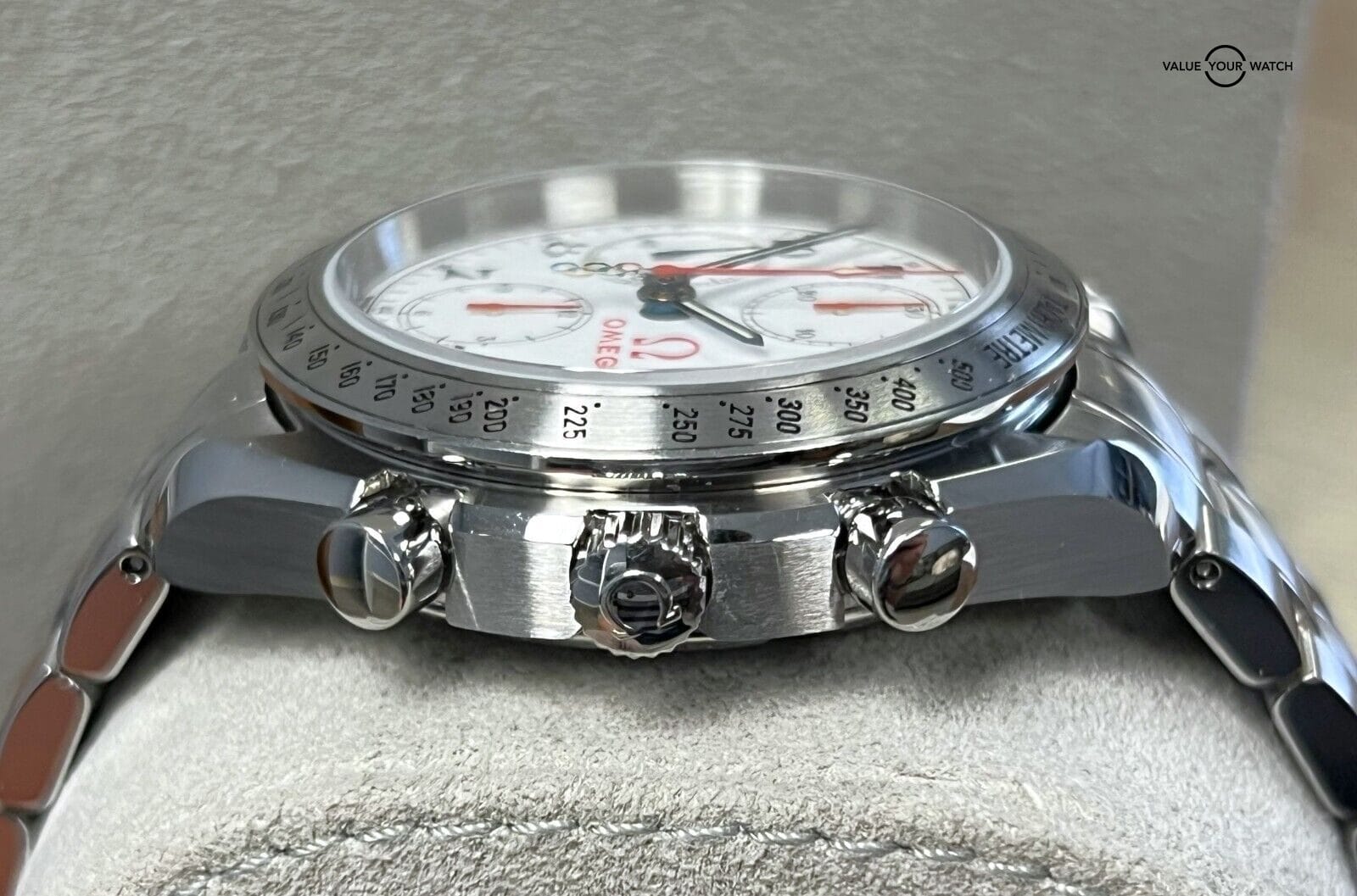 Omega Speedmaster Date Olympic Games 323.10.40.40.04.00 BOXES/PAPERS ...