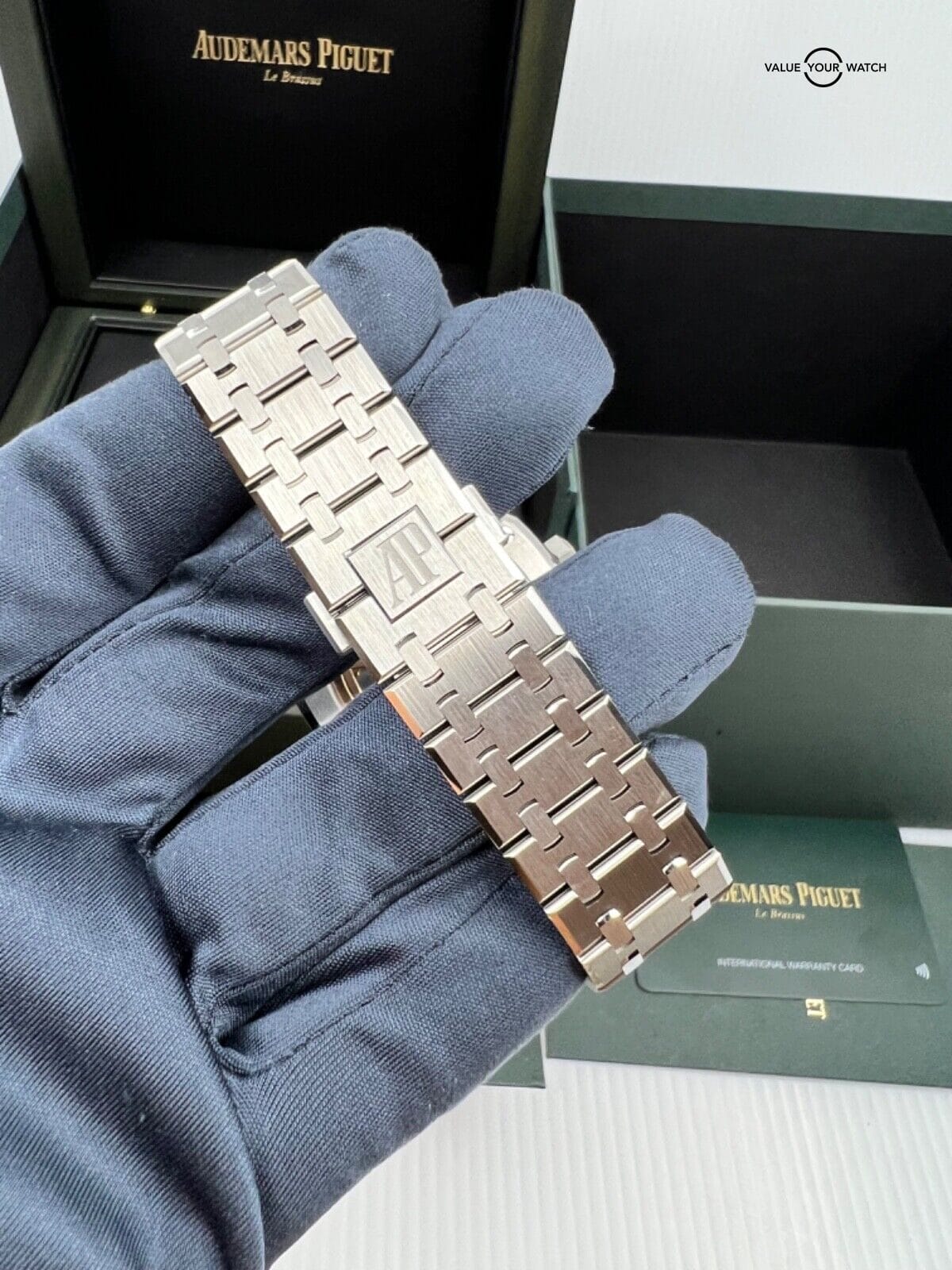 2023 October New Complete Set AP Audemars Piguet Royal Oak Blue Dial ...