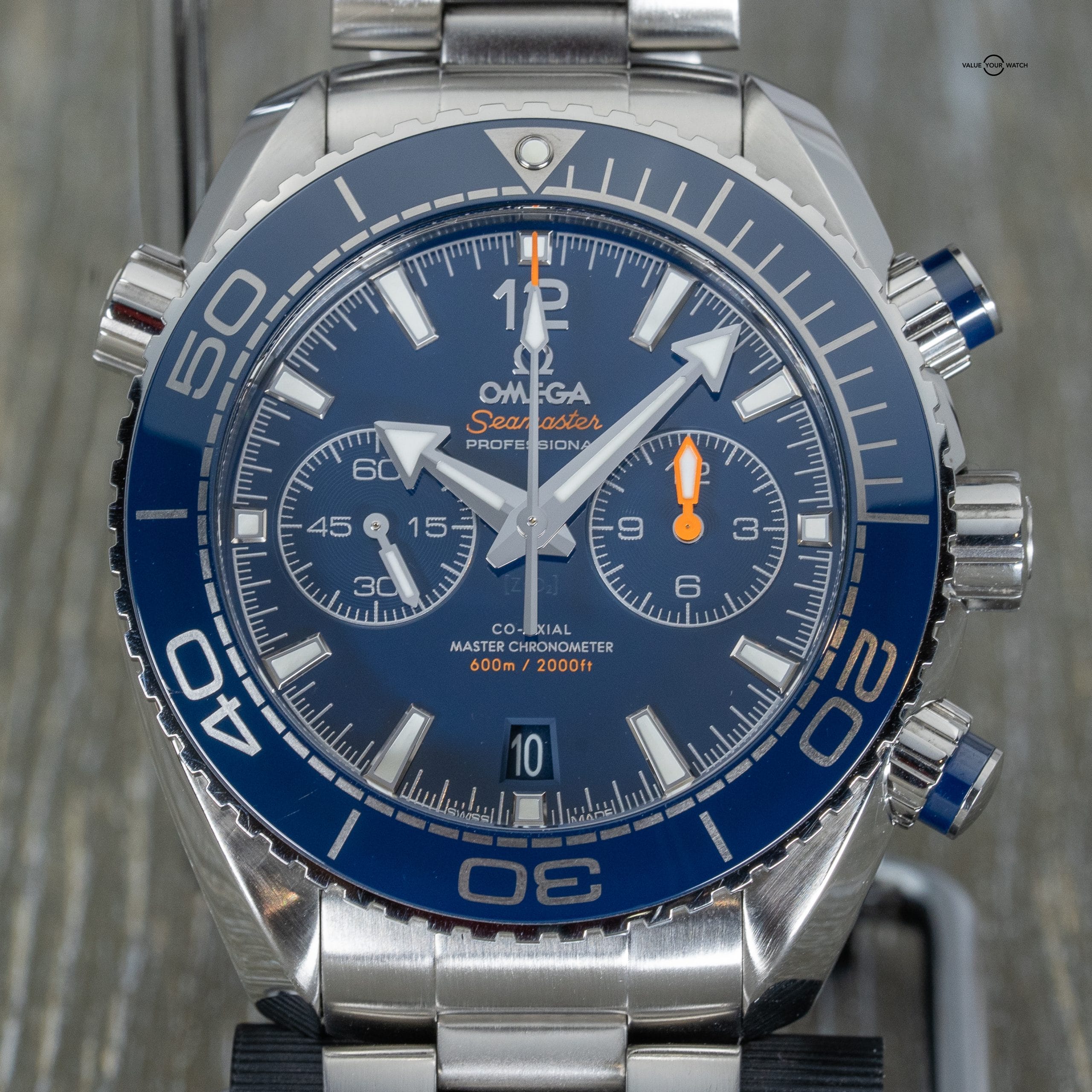 OMEGA Seamaster Planet Ocean Chronograph 600M 45.5mm Automatic ...