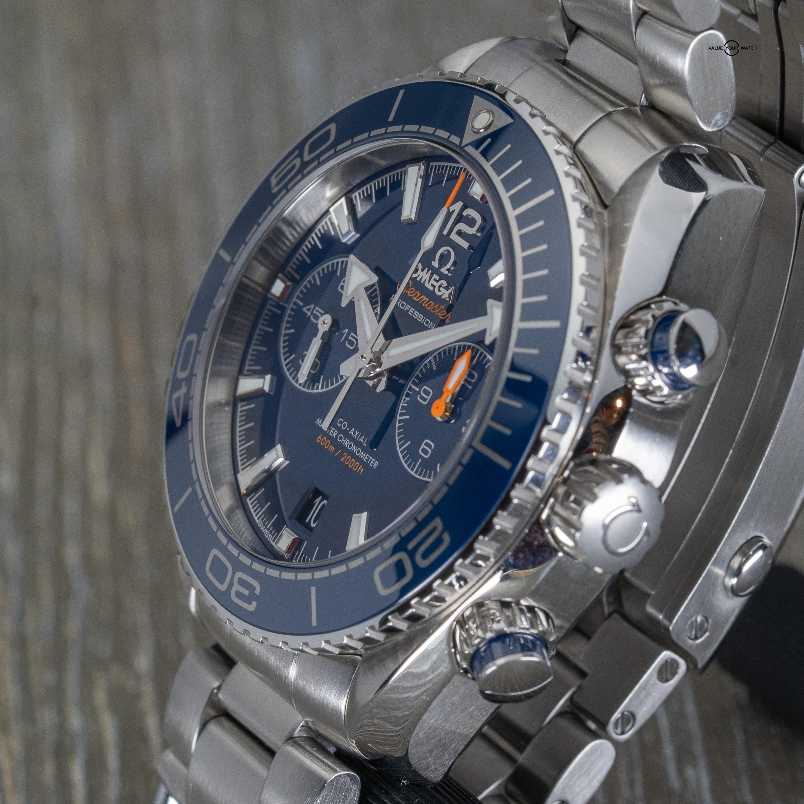 OMEGA Seamaster Planet Ocean Chronograph 600M 45.5mm Automatic ...