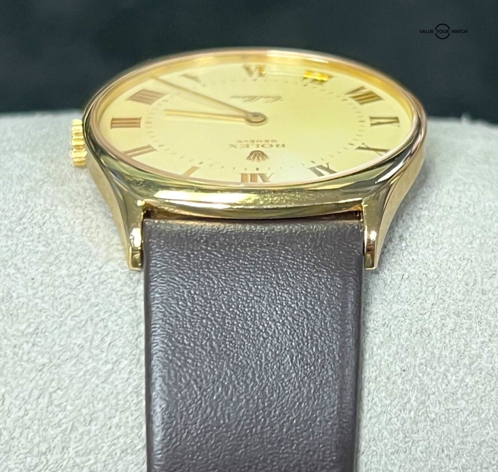 Rolex Cellini 4133 18K Yellow Gold 31mm Manual Wind | Value Your Watch