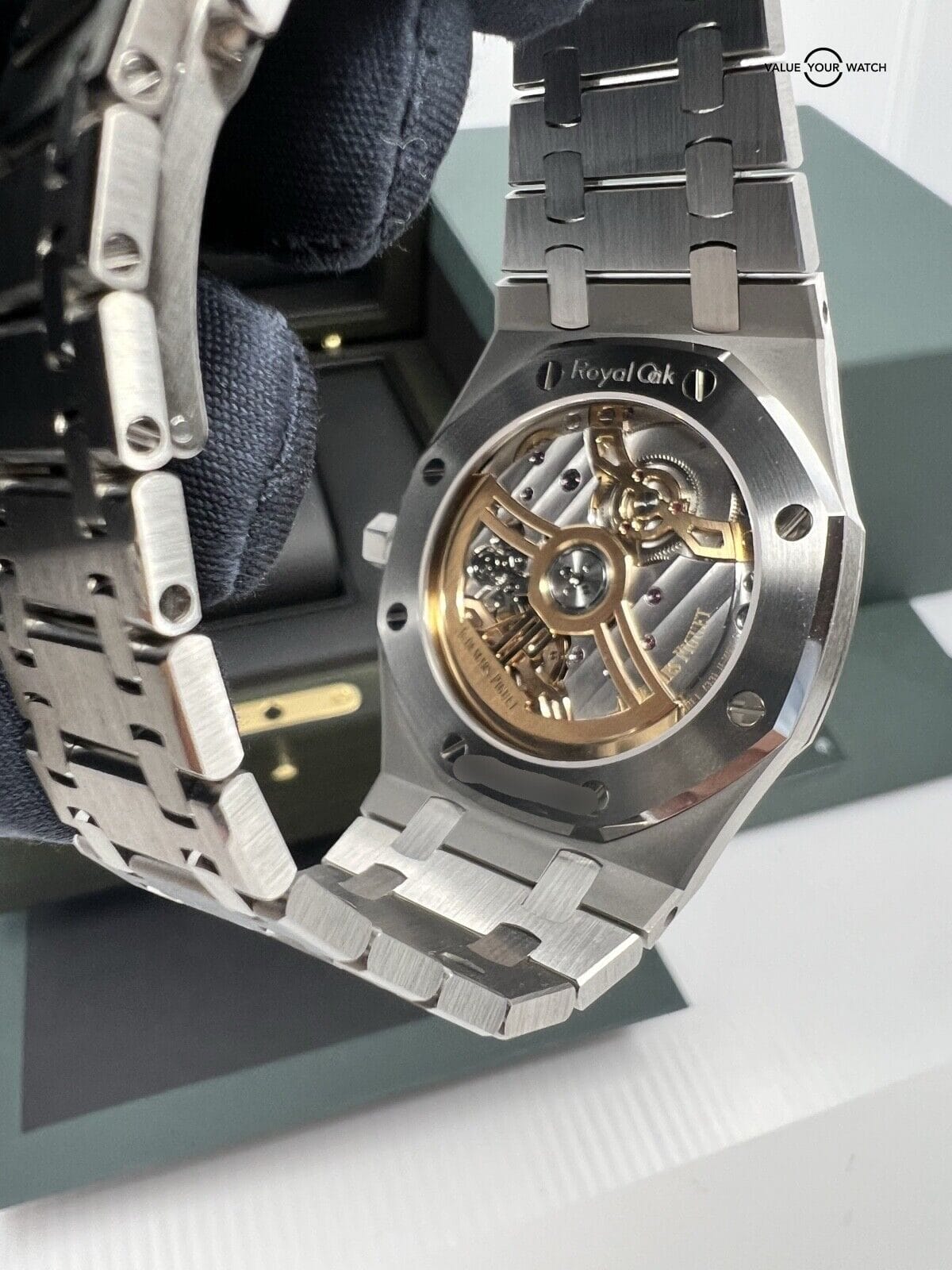 New 16202ST Audemars Piguet Royal Oak Jumbo Ultra Thin 39mm Steel Blue ...