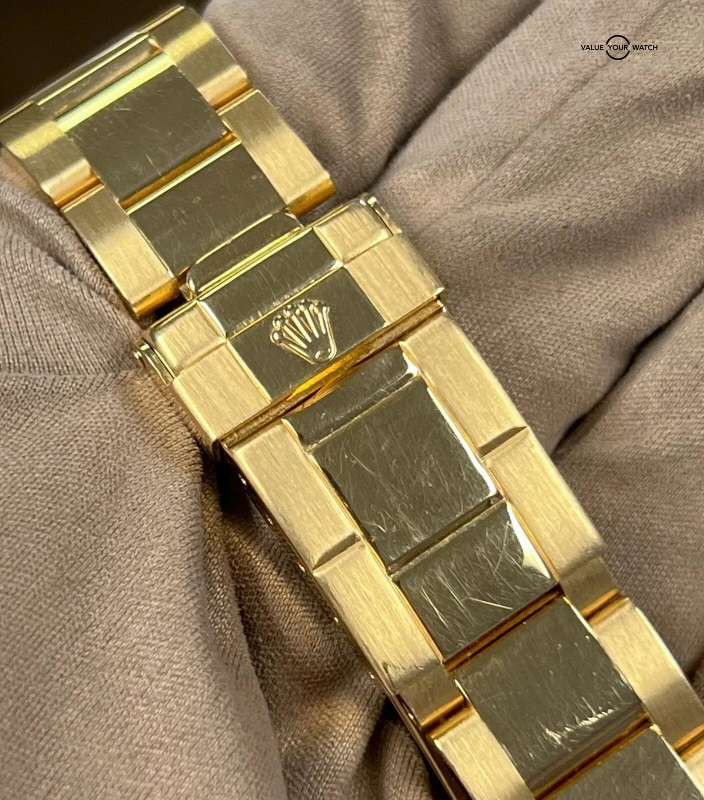 Rolex Yacht-Master 18K Yellow Gold 40mm 16628 Blue Dial Boxes/Papers ...