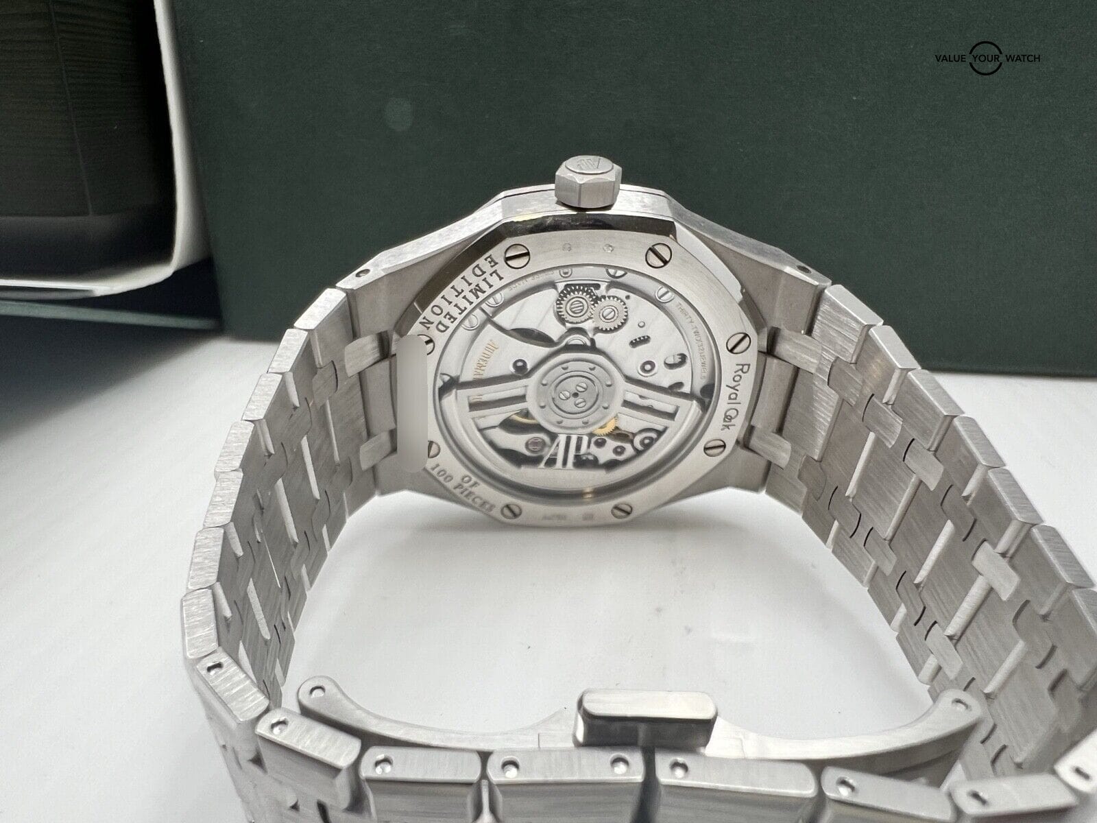 Ltd 100 Pieces Ice Blue Baguette Dial Audemars Piguet AP Royal Oak ...
