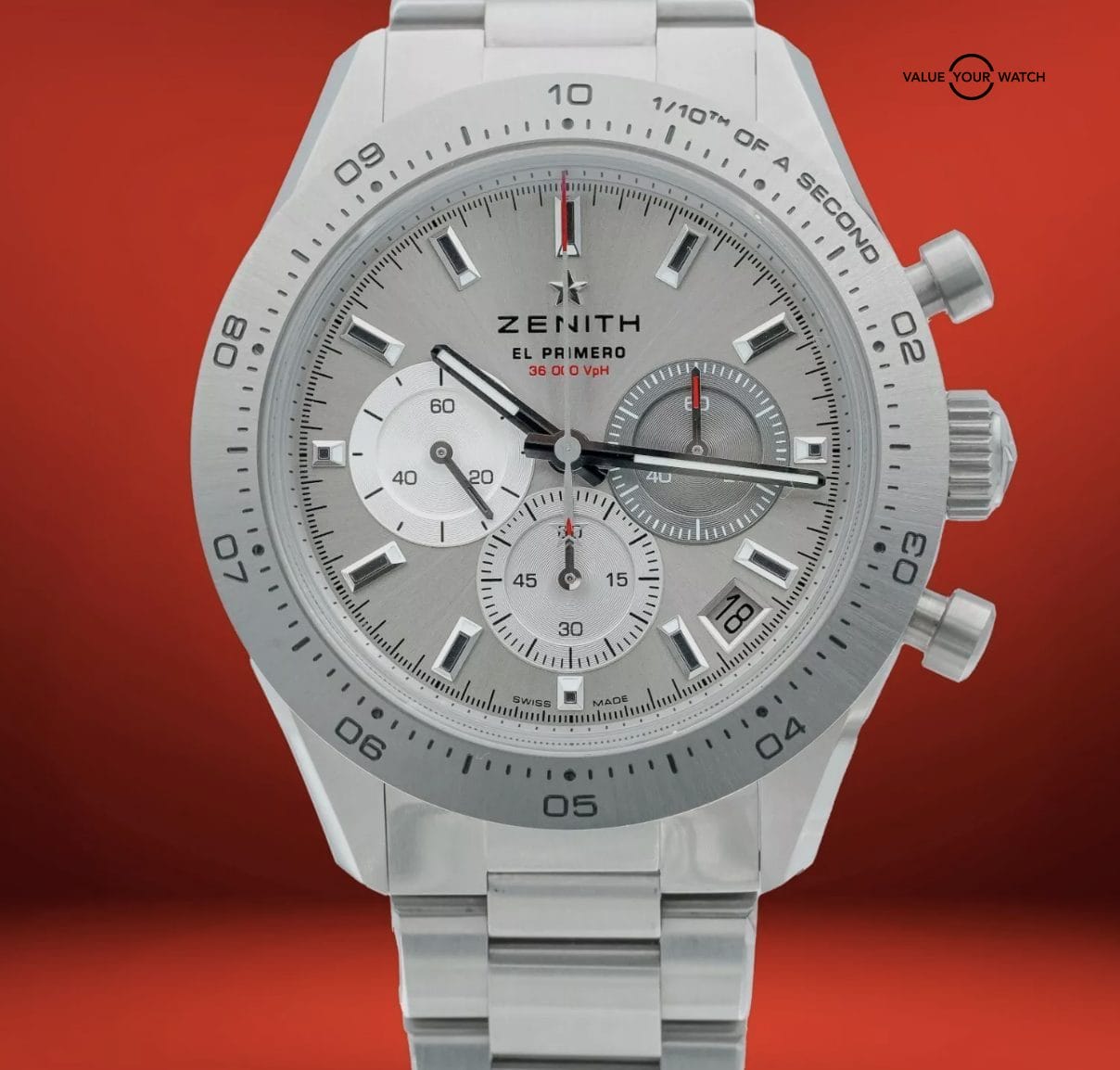 2024 Zenith Chronomaster Sport 41mm Titanium 95.3100.3600/39.M3100 ...