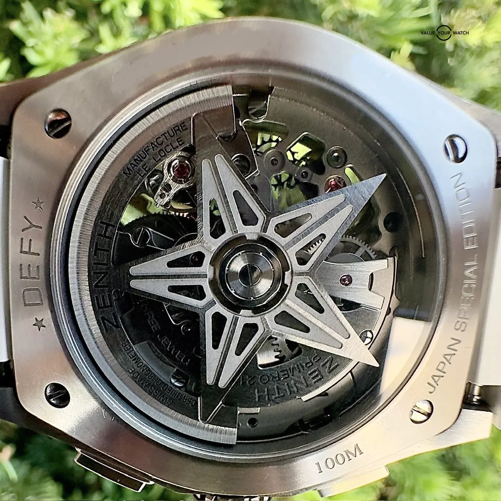 ZENITH Defy El Primero 21 JAPAN-LIMITED 95.9003.9004/78.R783 ZENITH Defy El Primero 21 JAPAN-LIMITED 95.9003.9004/78.R783
