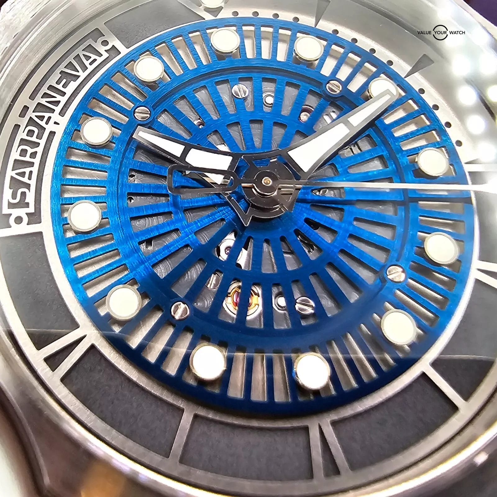 Sarpaneva Korona K0 Ruler Of Water Auto Steel Men Watch KORONA K0 RULER ...