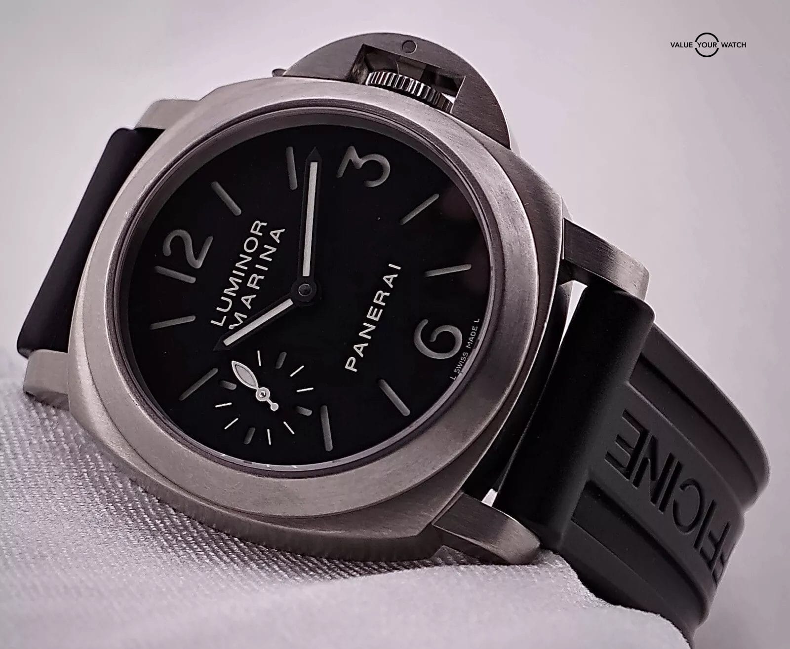 Panerai Luminor Marina PAM00177 - Open Case Back - 44MM - Black Dial ...