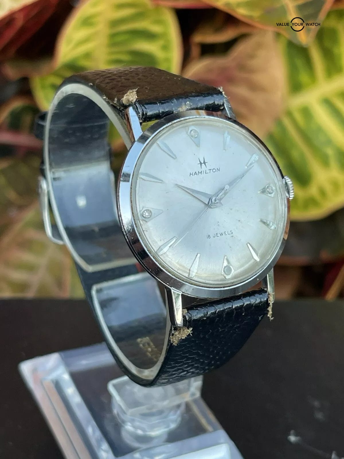 Auth. Hamilton Manual Wind Watch 18 Jewels Model 736 USA Estate Sale ...