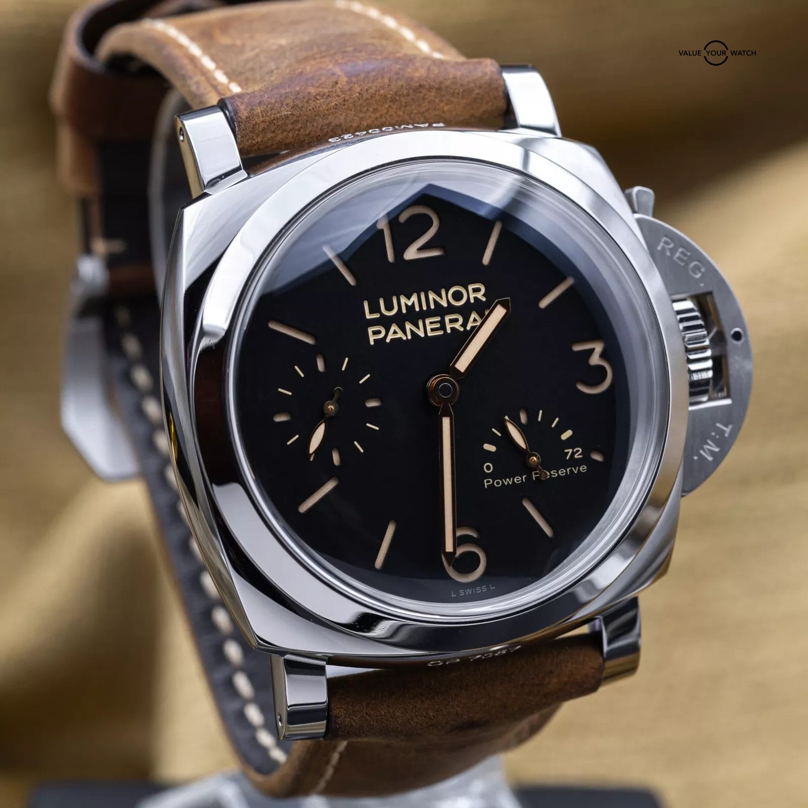 Panerai Luminor 1950 3 Days Power Reserve 47mm PAM00423 PAM 423 PAM423 ...