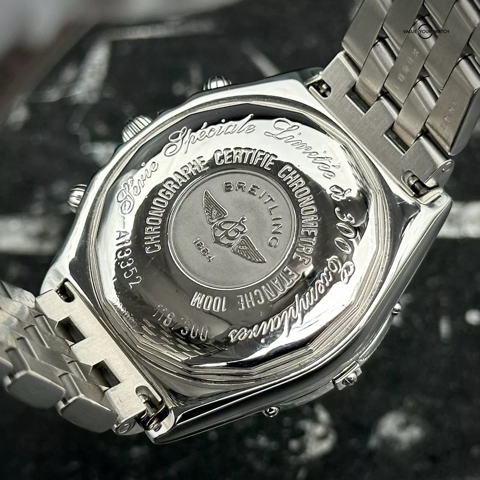 Breitling Chronomat A13352 1/300 Japan Limited Edition 39mm Mother of ...