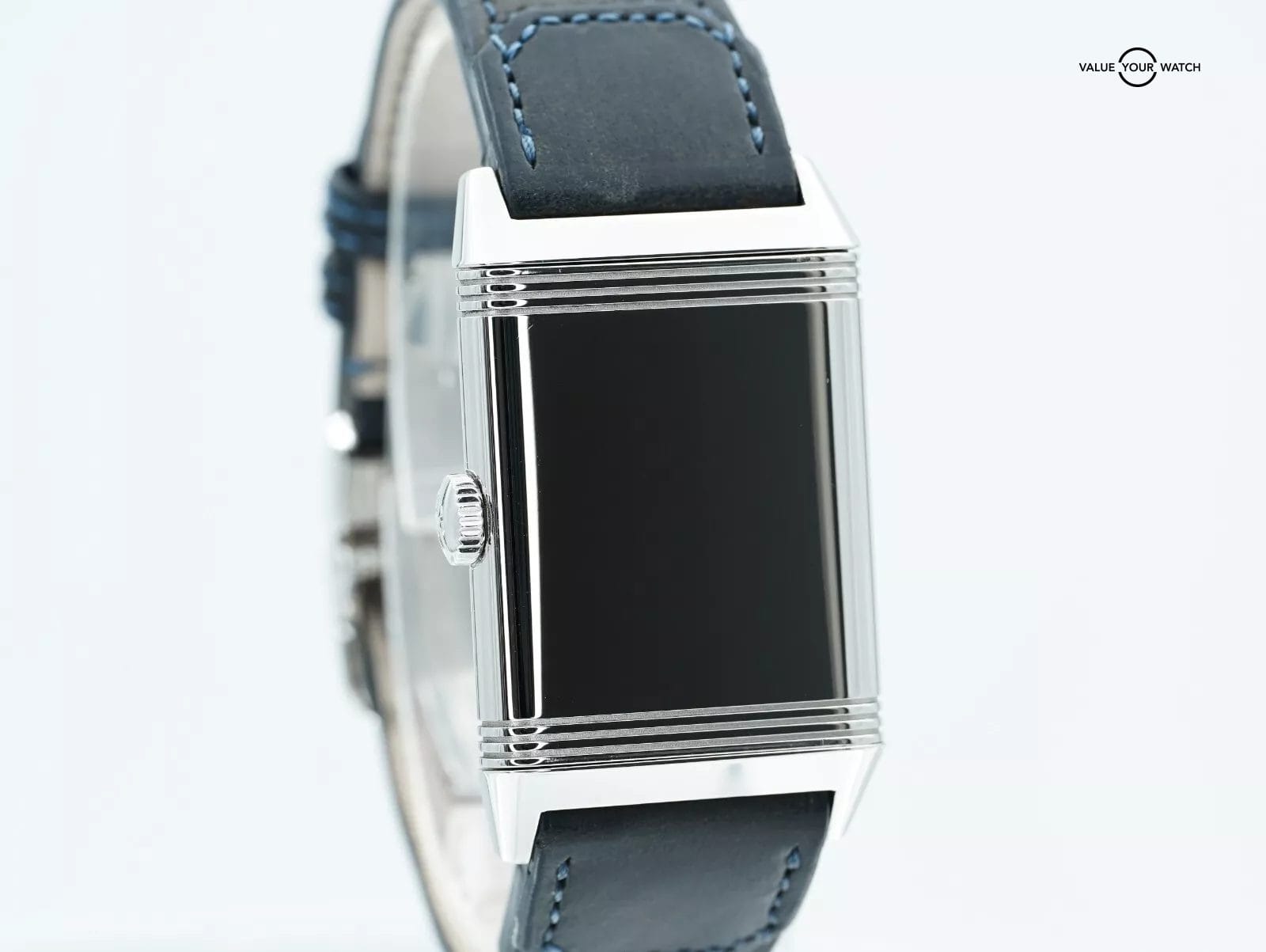 Jaeger-Lecoultre Reverso Tribute Small Seconds Q3978480 Steel Blue Dial ...