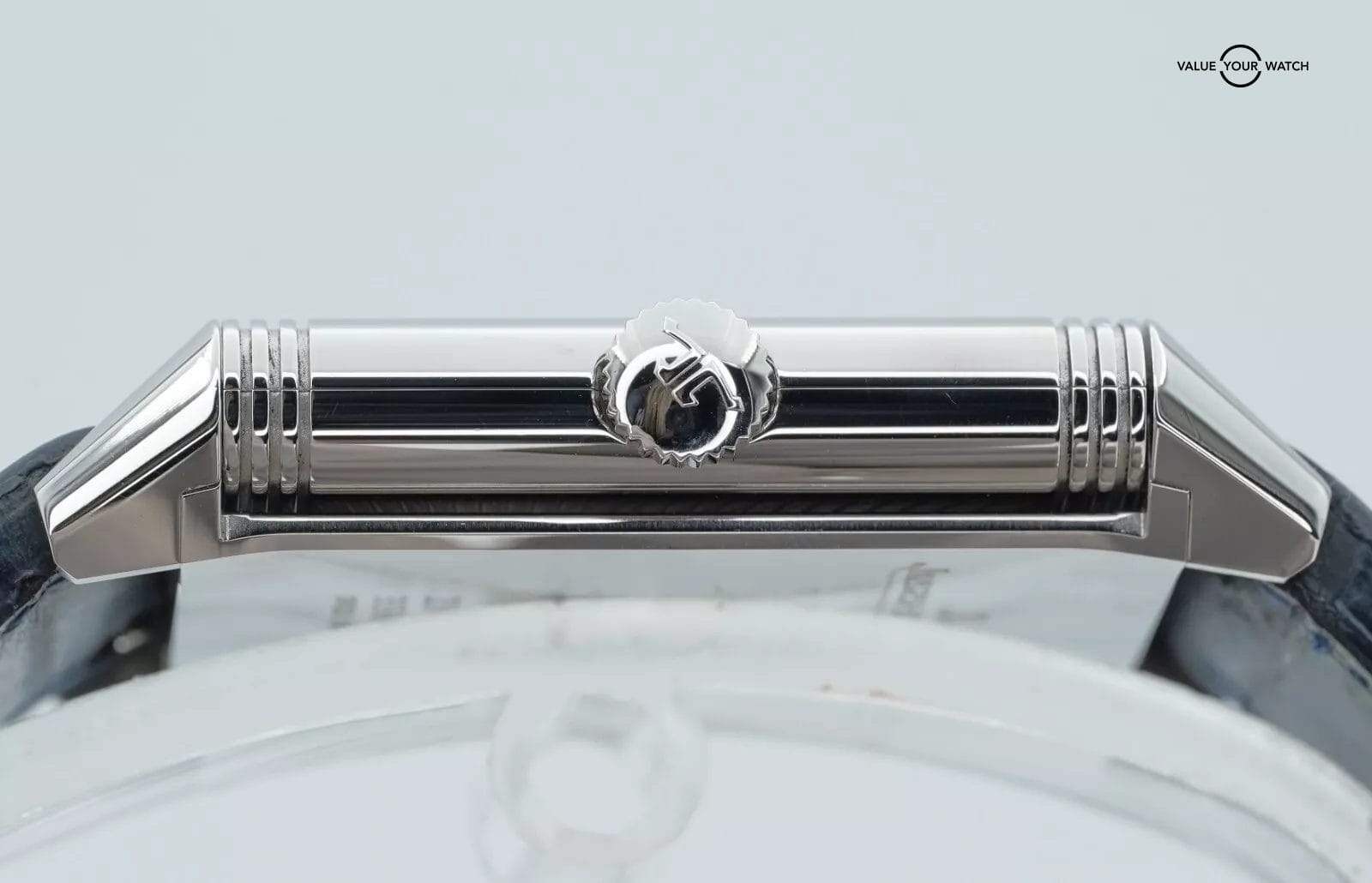 Jaeger-Lecoultre Reverso Tribute Small Seconds Q3978480 Steel Blue Dial ...