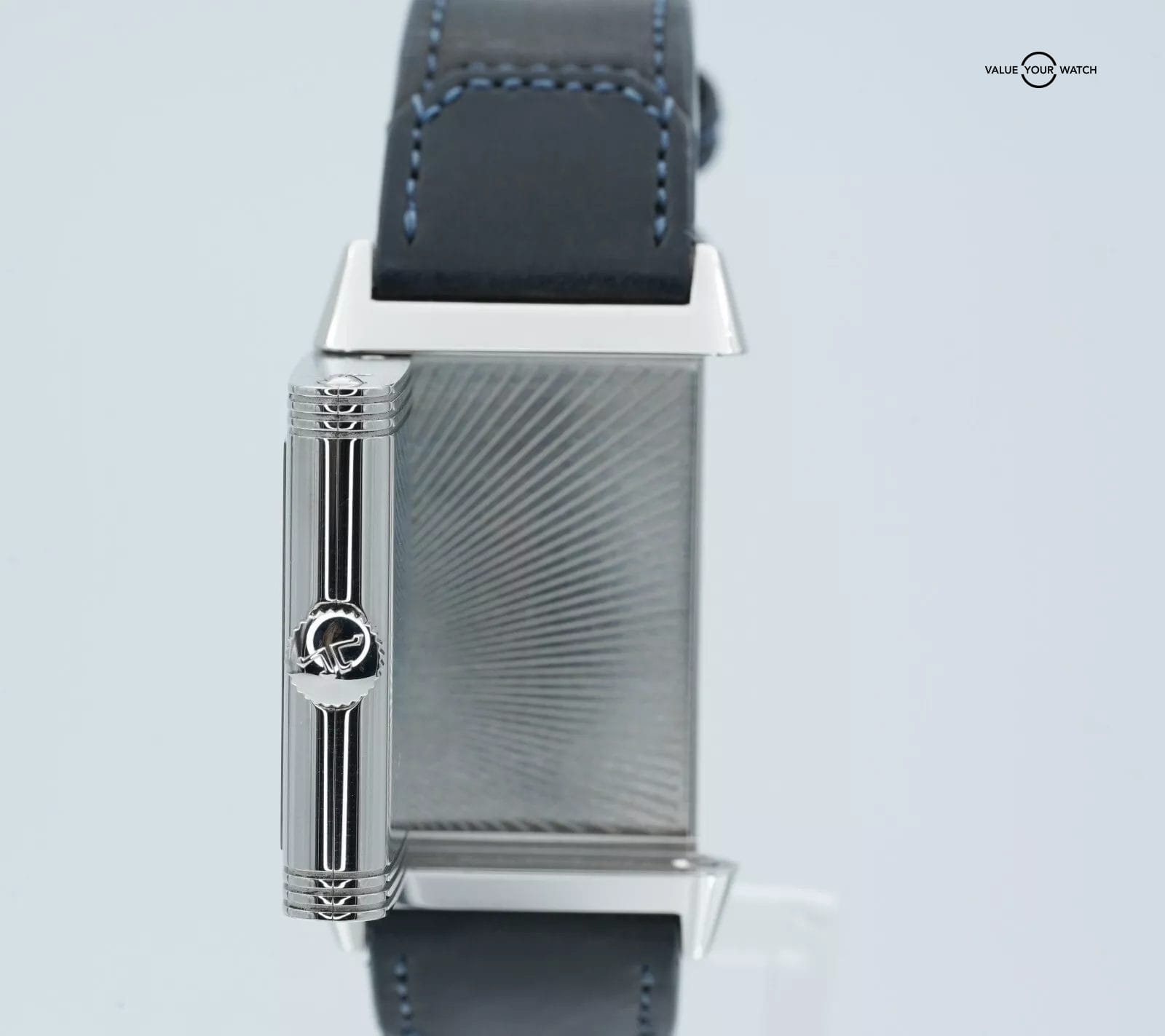 Jaeger-Lecoultre Reverso Tribute Small Seconds Q3978480 Steel Blue Dial ...
