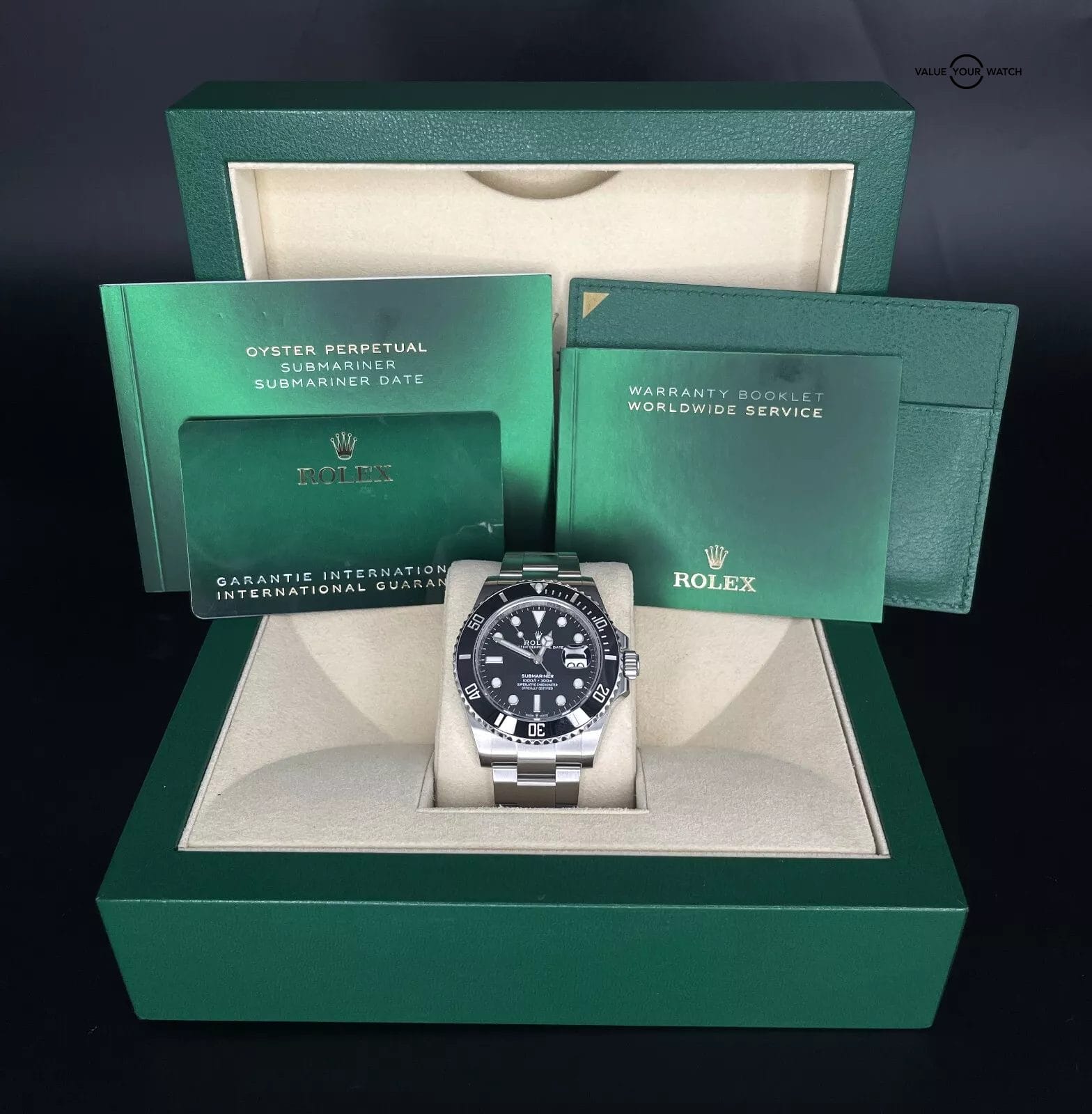 Rolex Submariner Date 41mm 126610 Stainless Steel Black Dial BOXES ...