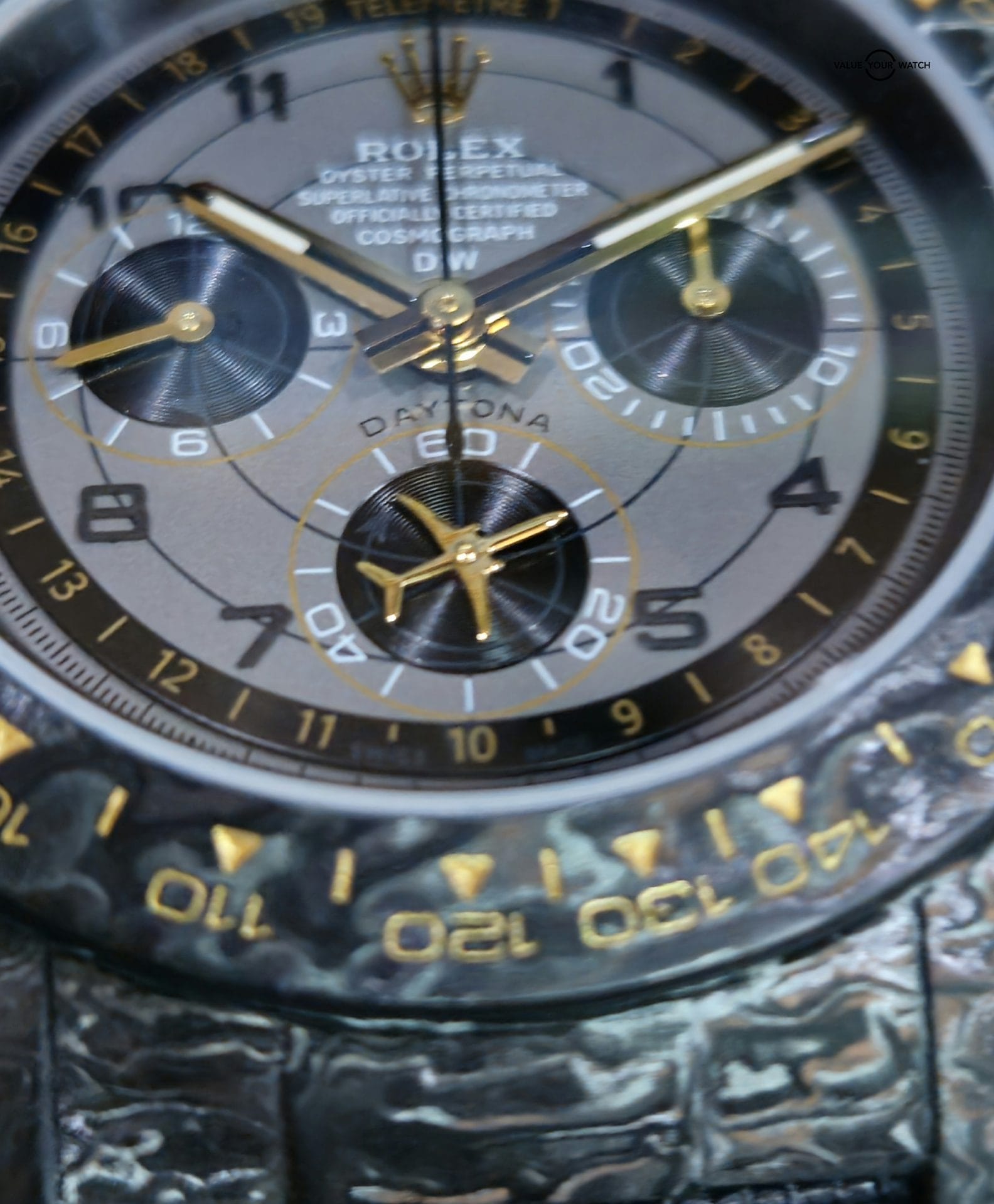 2022 DiW (Designa Individual Watches) Rolex Daytona Avia Grey NTPT ...