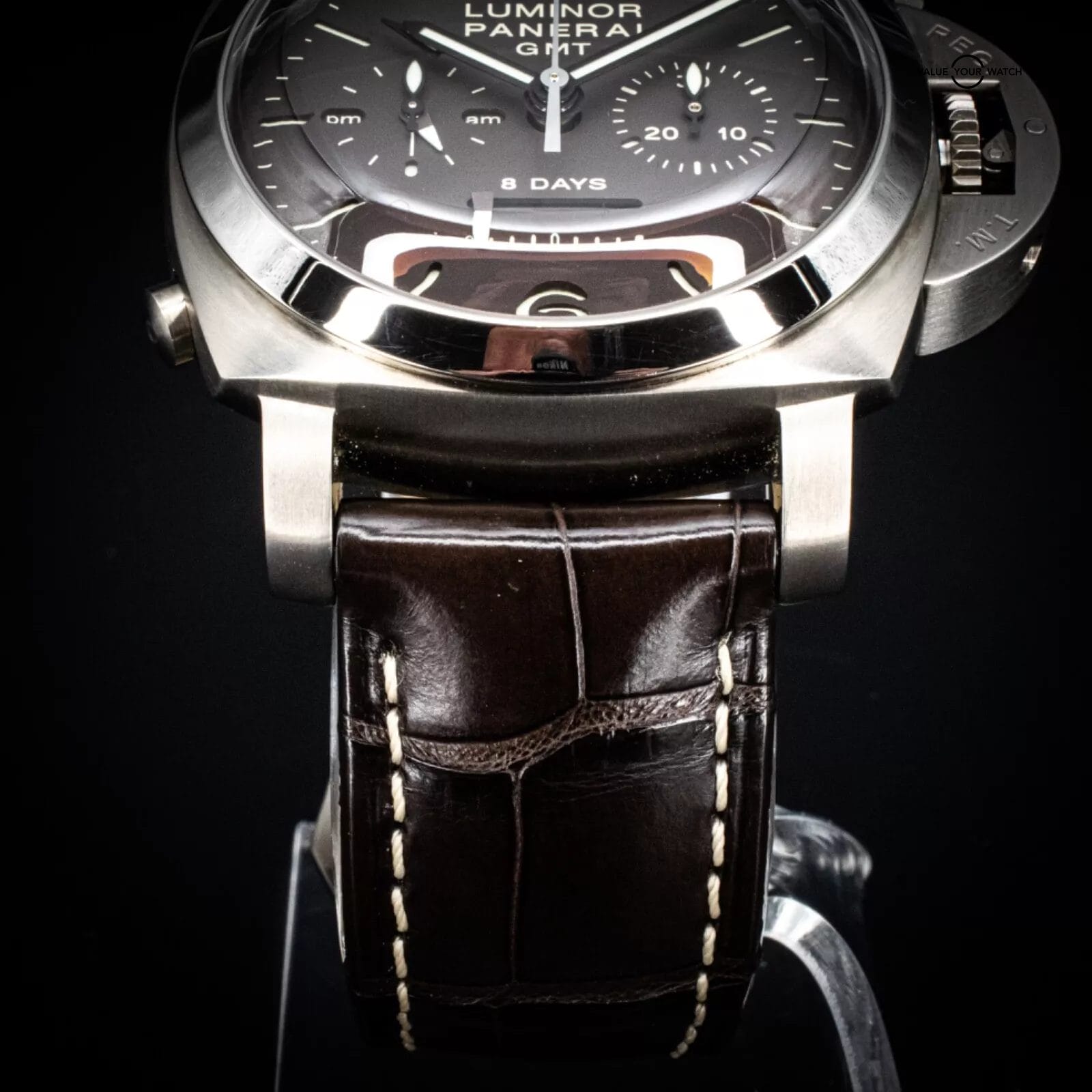 Panerai Luminor 1950 Chrono Monopulsante 8 Days GMT, Ref. PAM00311 with ...