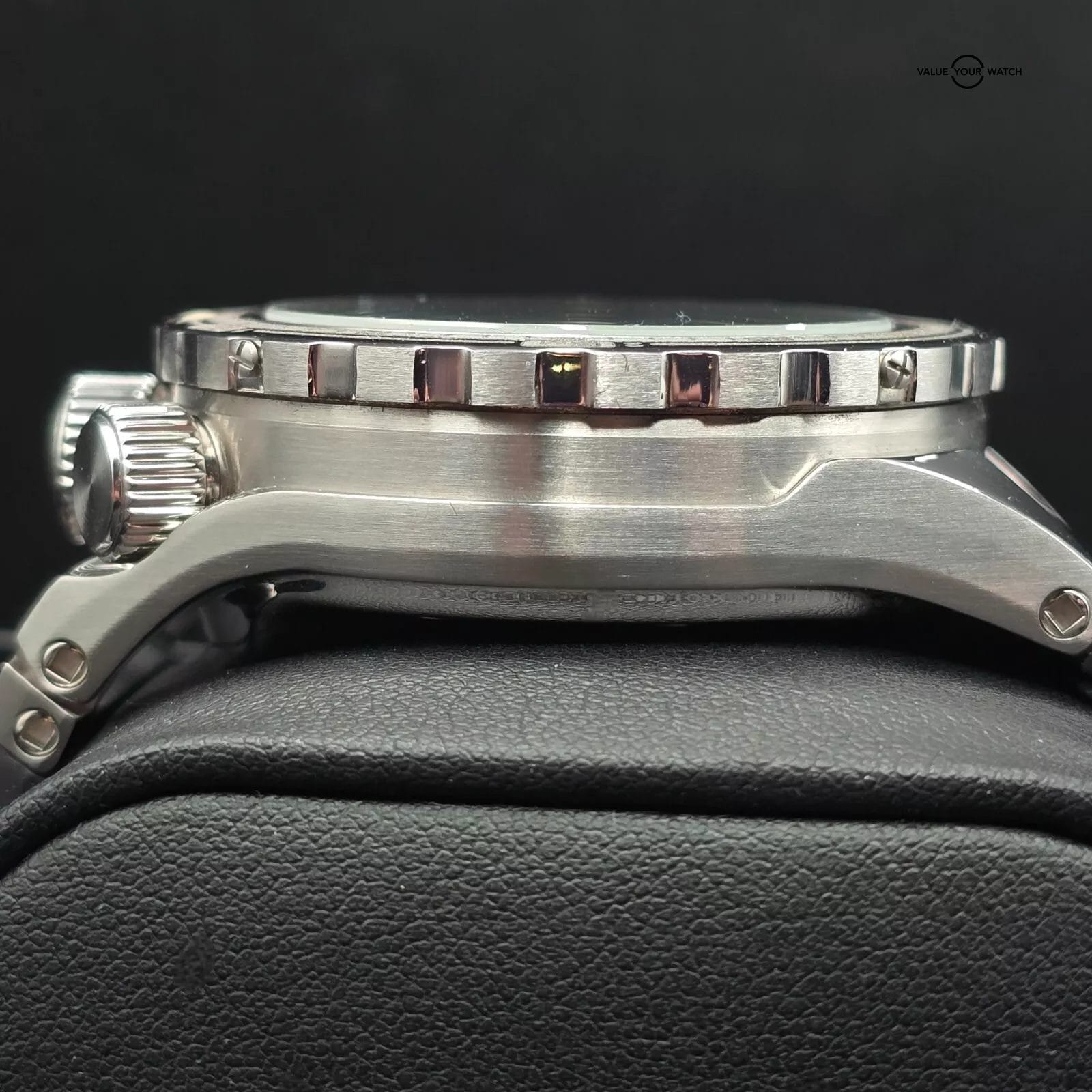 Buhlmann Decompression 01 Drukkammer Aquamarine bullhead Dive watch, 3 ...