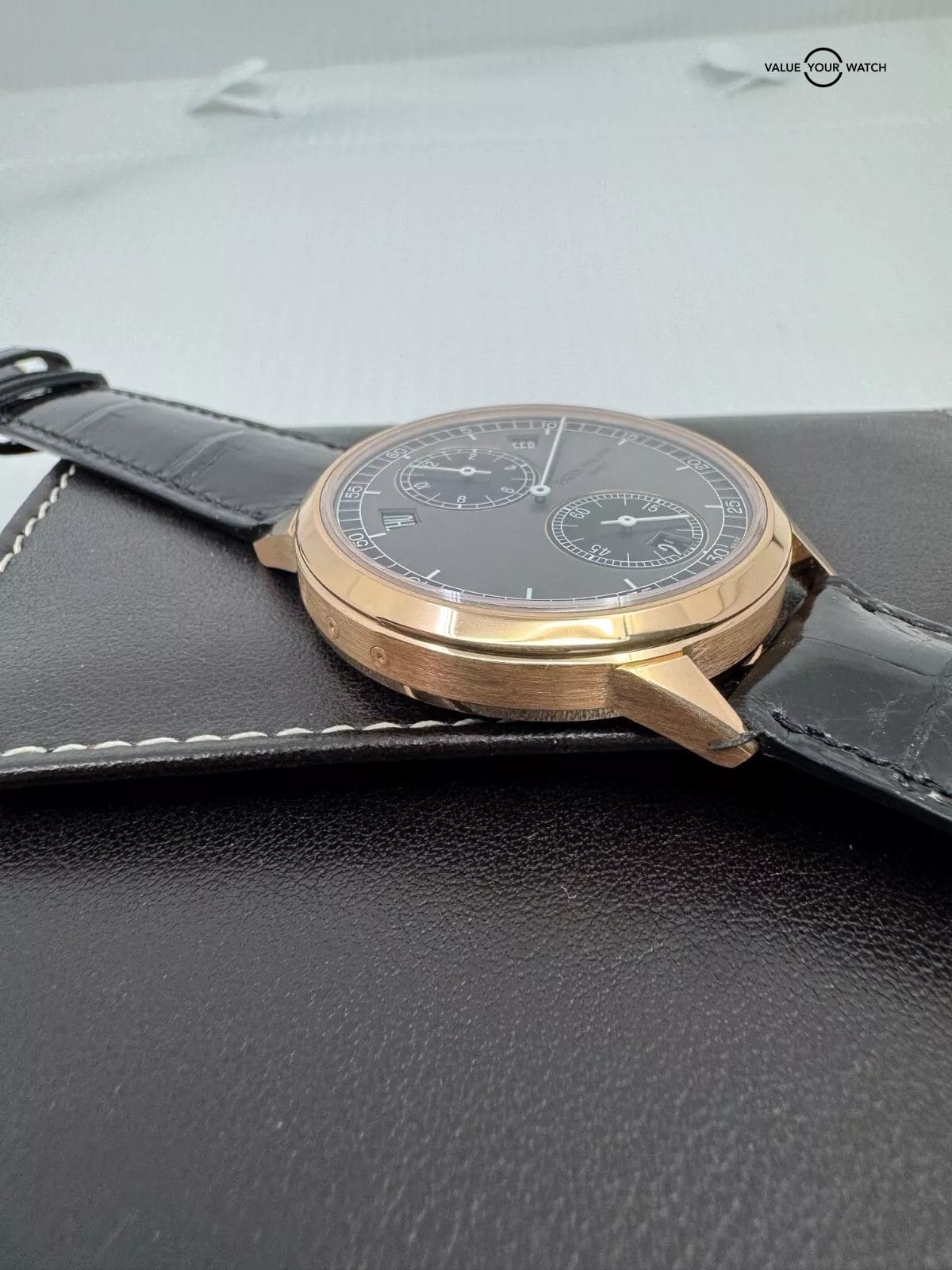 MINT Patek Philippe Complications Annual Cal. Regulator Rose Gold 5235 ...