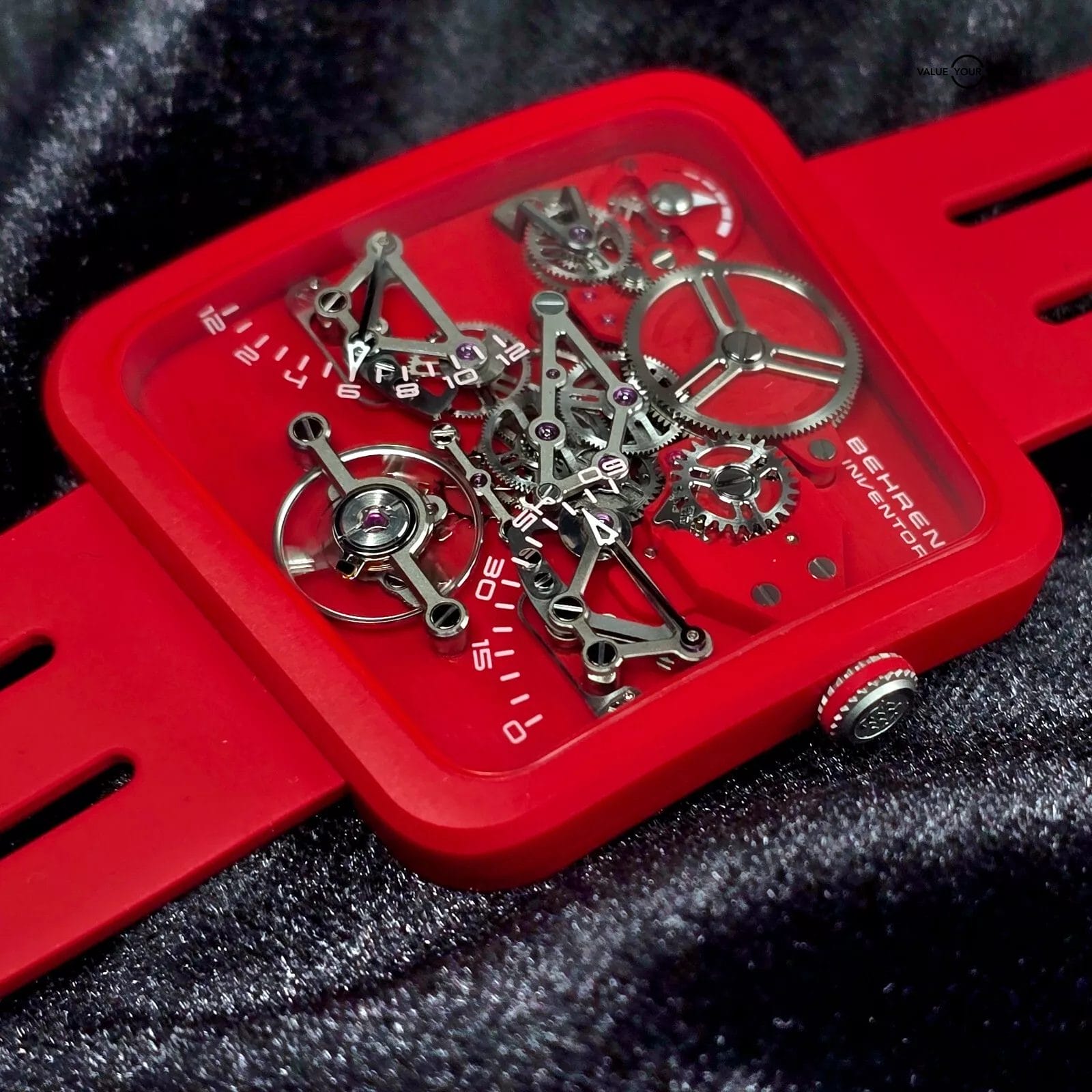 Behrens Inventor Ultra Light 11G Retrograde in Red, 33 piece limited ...