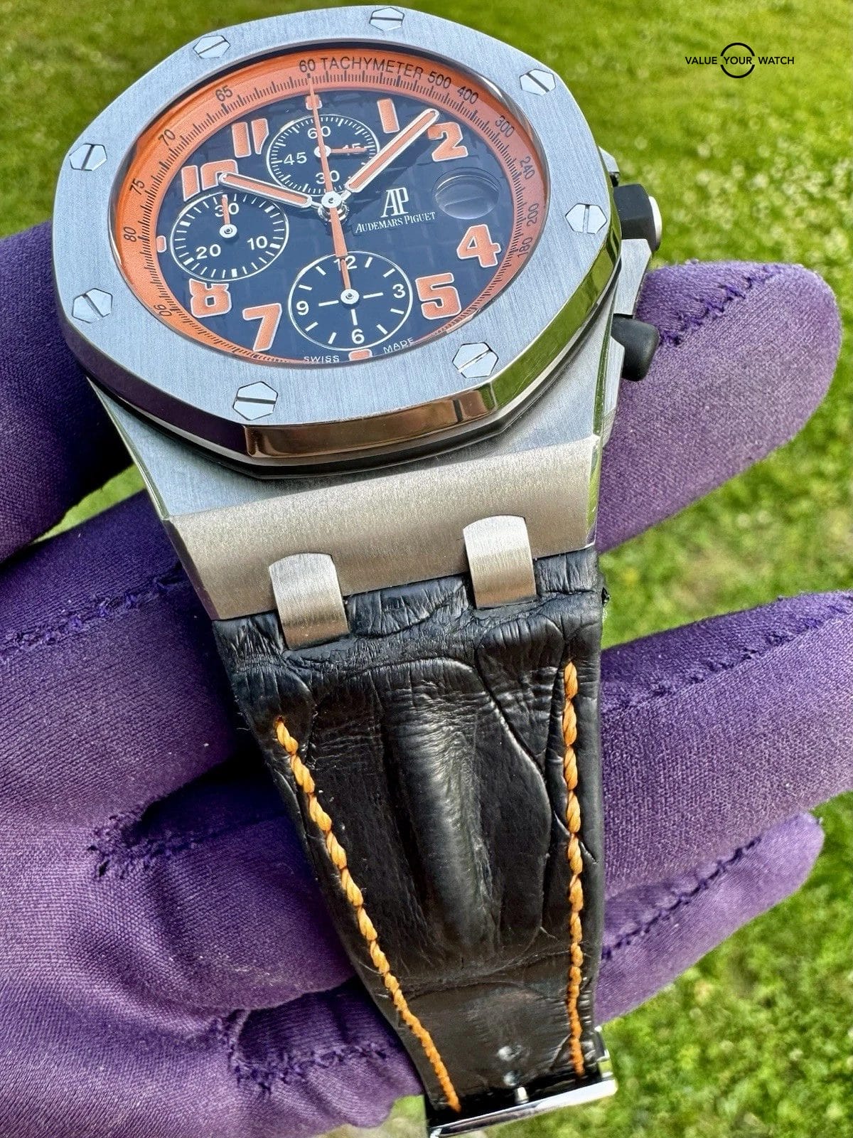 🚨 Audemars Piguet Royal Oak Offshore Chronograph “Volcano” 26170ST ...