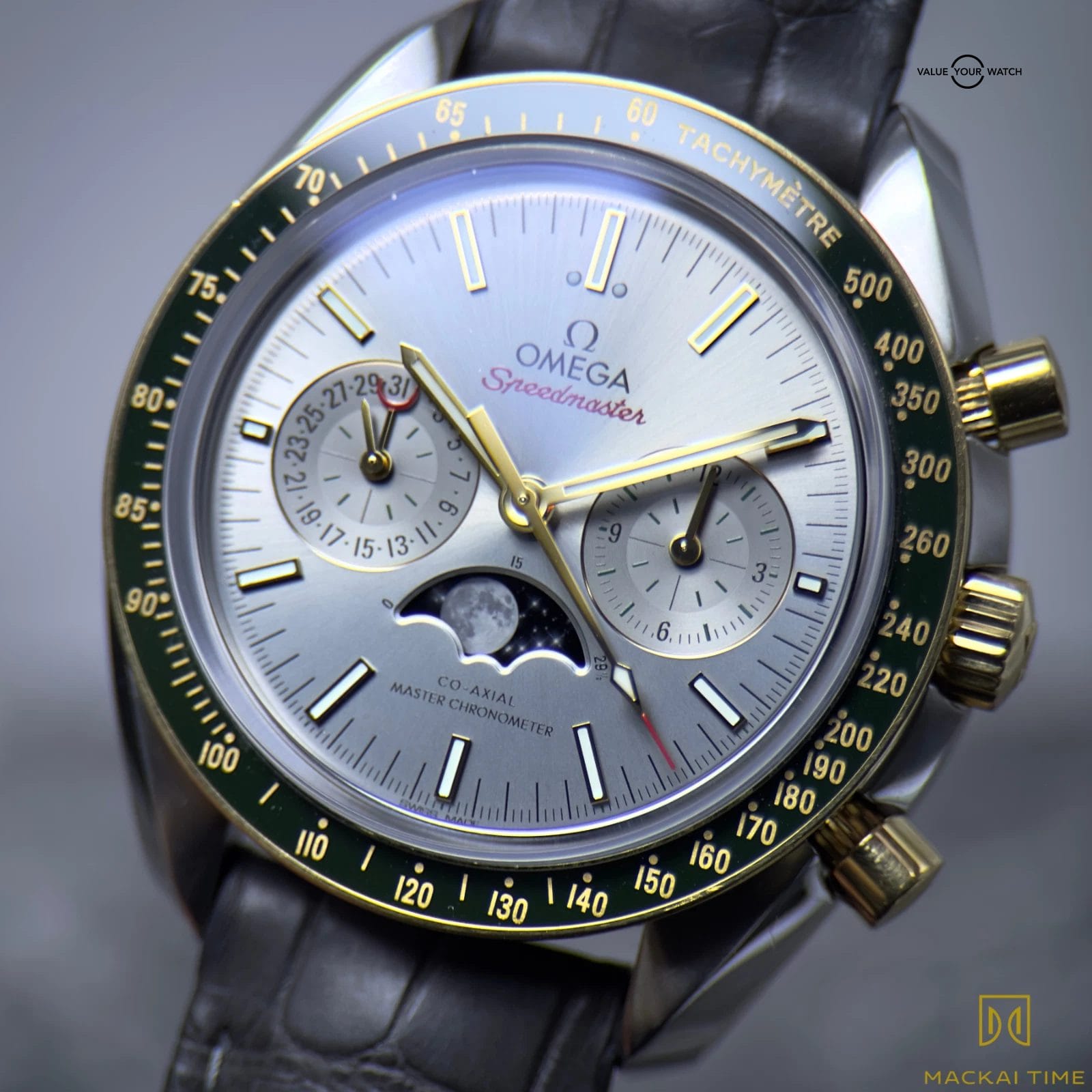 Omega Speedmaster Moonphase Co-Axial Master | 304.23.44.52.06.001 ...