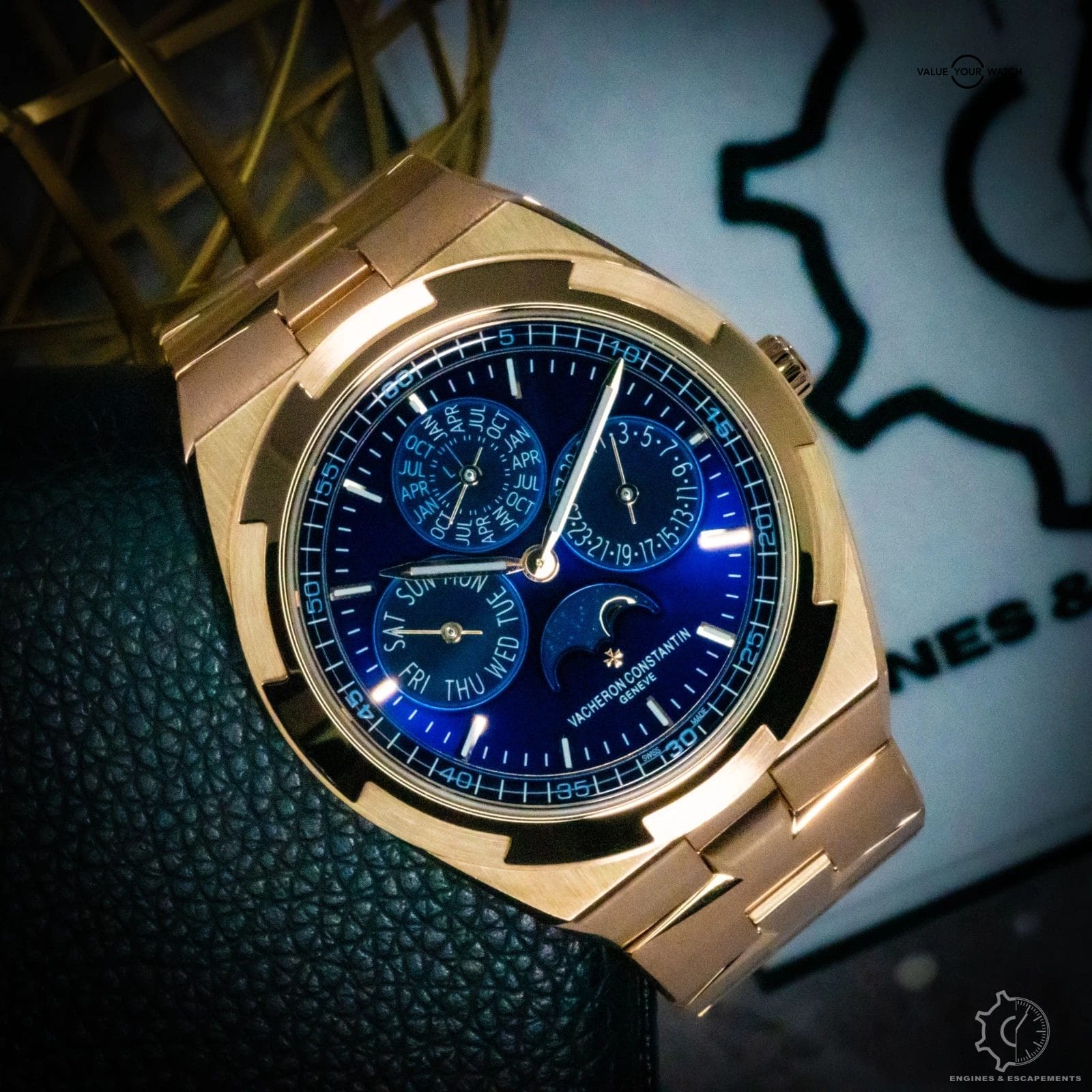 Vacheron Constantin Overseas Perpetual Calendar - Full Set - 4300V/120R ...