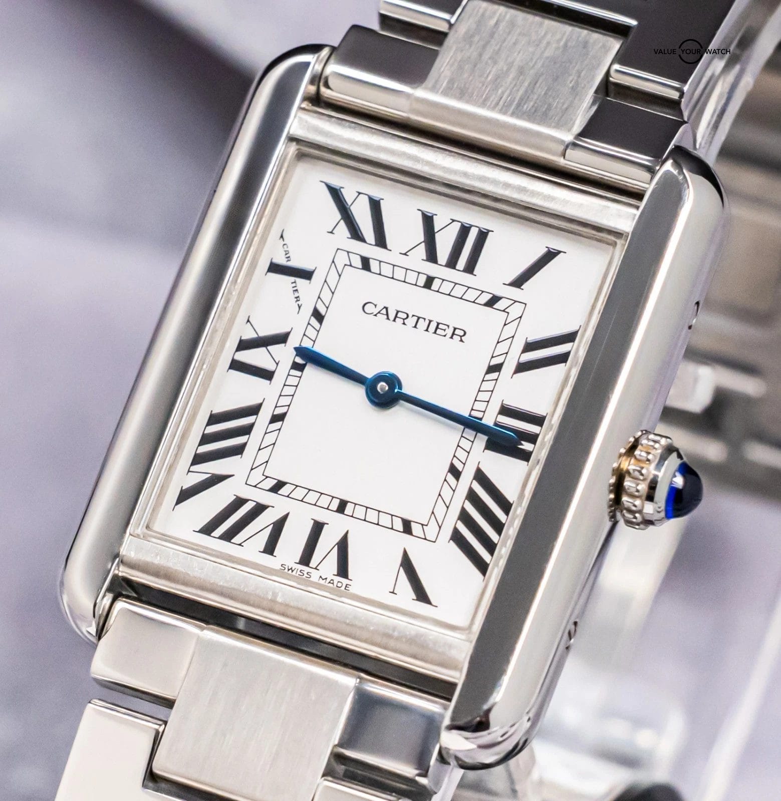 Cartier Tank Solo Small Model Ladies’ 31 mm WARRANTY Thru 2028 W5200013 ...